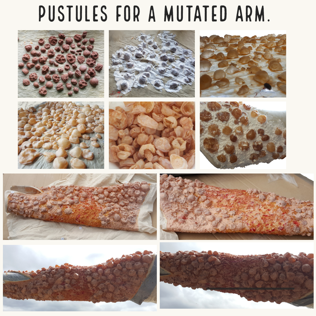 Pustules for a Mutated Arm | DeadZombie